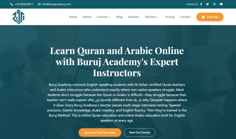 Arabic Sentence Structure: A Beginner’s Guide - Buruj Academy